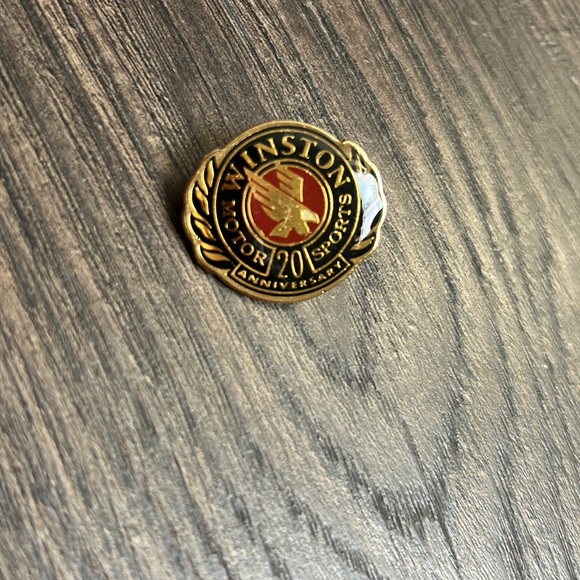Other | Winston Motor Sports 2th Anniversary Pin 1991 | Poshmark